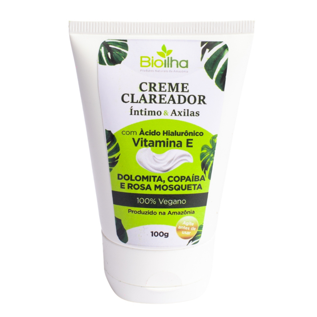 Creme Clareador íntimo de Axilas e Virilhas - 100ml Clareador íntimo ...