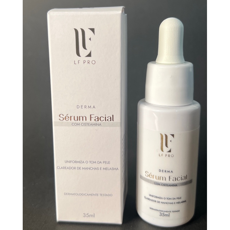 Sérum Facial com Cisteamina Clareador de Manchas e Melasma Derma ...