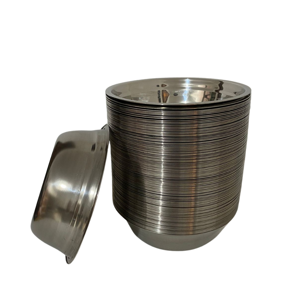 Conjunto Jogo 10 Tigelas Bacia Inox Multiuso 800ml | Shopee Brasil