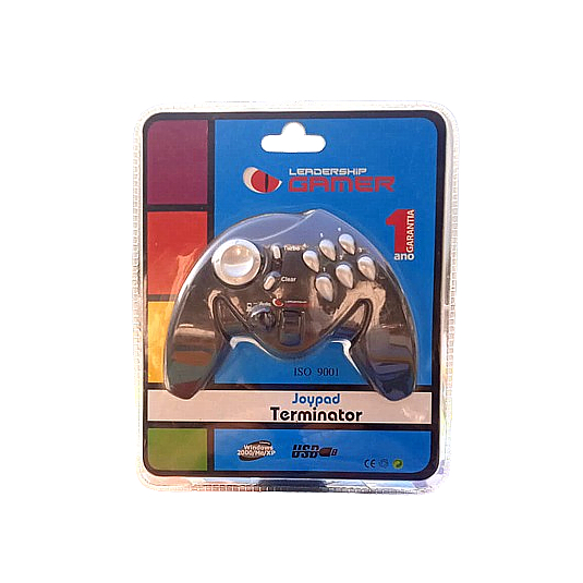 CONTROLE JOYSTICK TERMINATOR USB C/ BOTÃO THROTTLE P/ PC | Shopee Brasil
