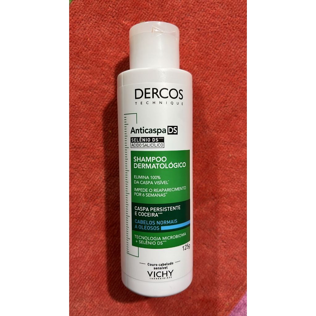 Vichy Dercos Shampoo Anticaspa DS - Cabelos Normais a Oleosos - 125g ...