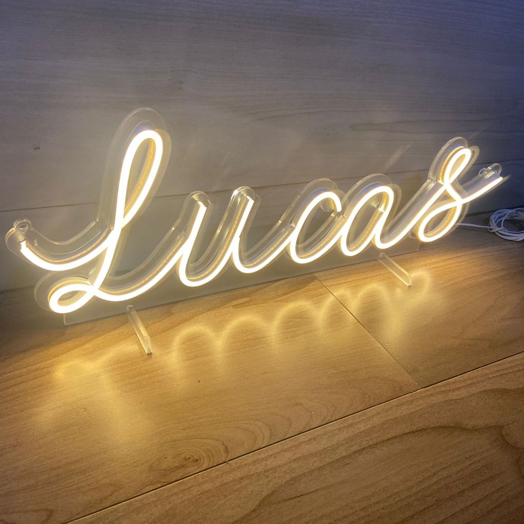 PLACA PAINEL LETREIRO LED NEON NOMES PERSONALISADO | Shopee Brasil