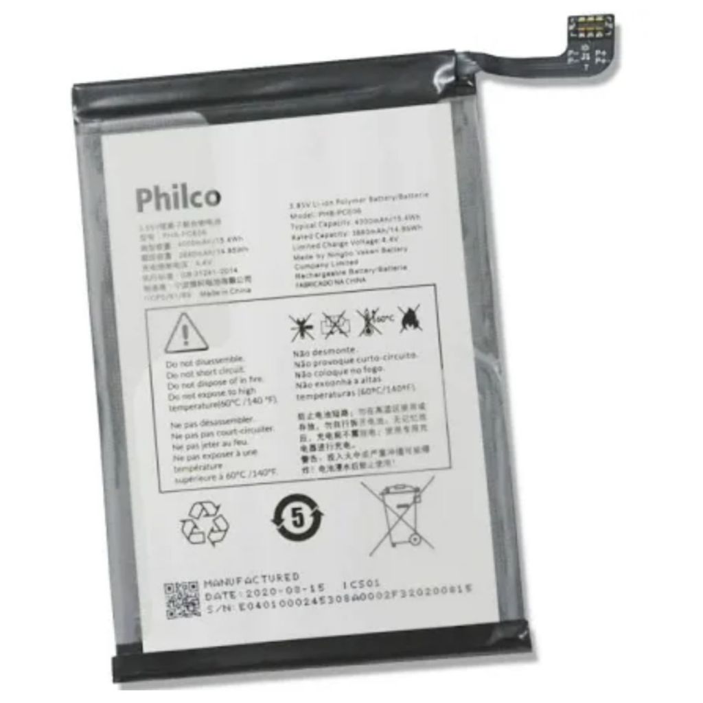 Bat philco PCS02 PHB-PCE06 original | Shopee Brasil