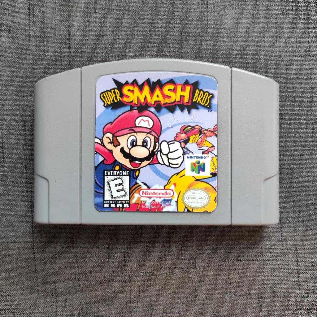 Jogo Super Smash Bros | Nintendo 64 (original + label avulsa) | Shopee ...