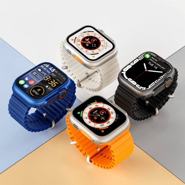 Relógio Smartwatch Lançamento M9 Ultra Mini Série 9 ideal para pulsos e ...