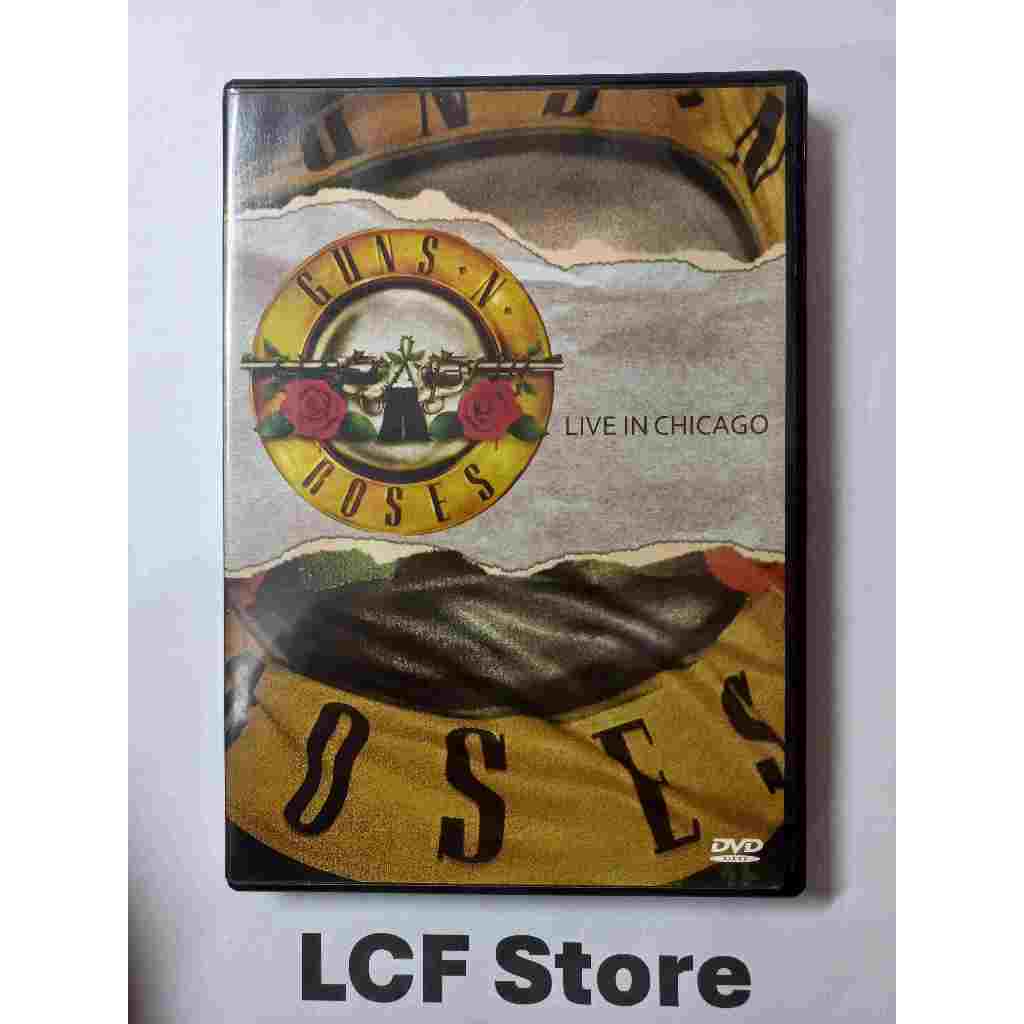 DVD Guns 'N' Roses - Live in Chicago - Original | Shopee Brasil