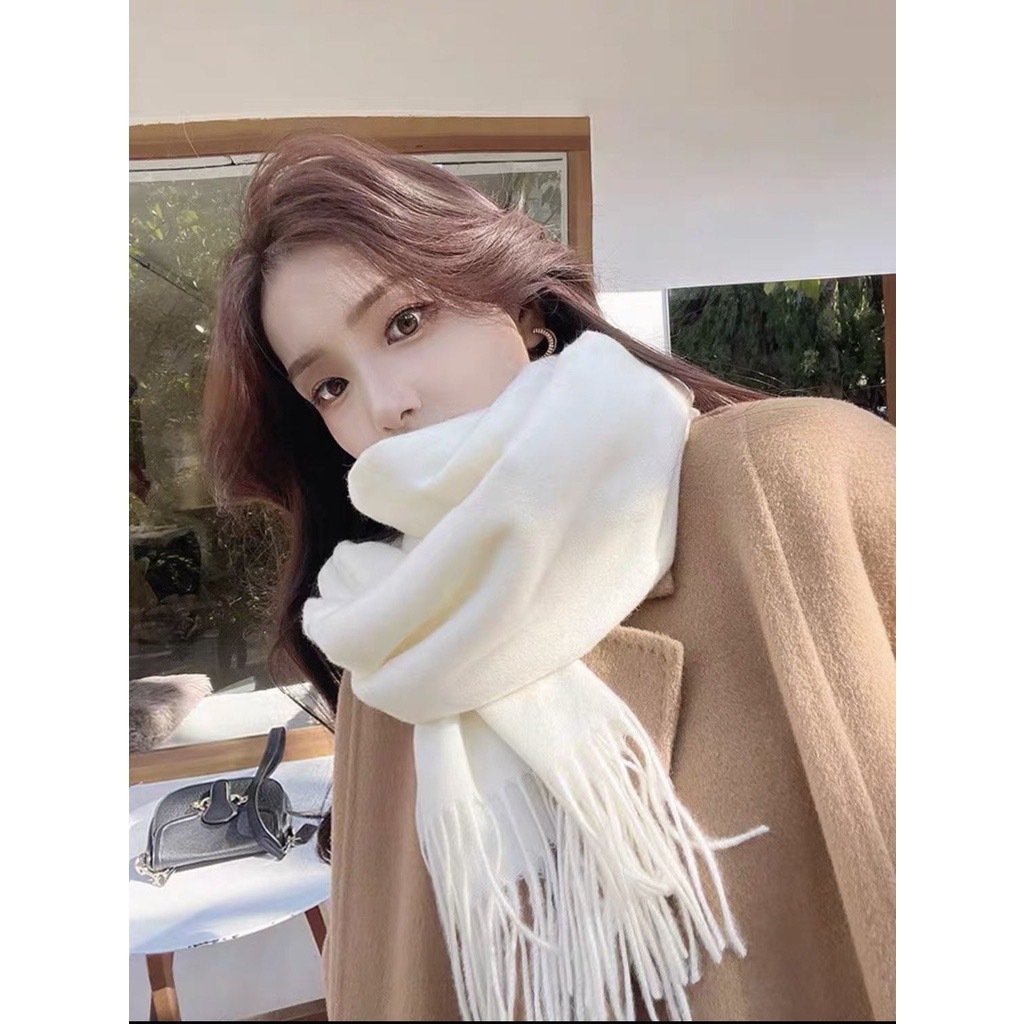 NOVA 2024 Anti-pilling cachecol feminino cachecol grosso de inverno com ...