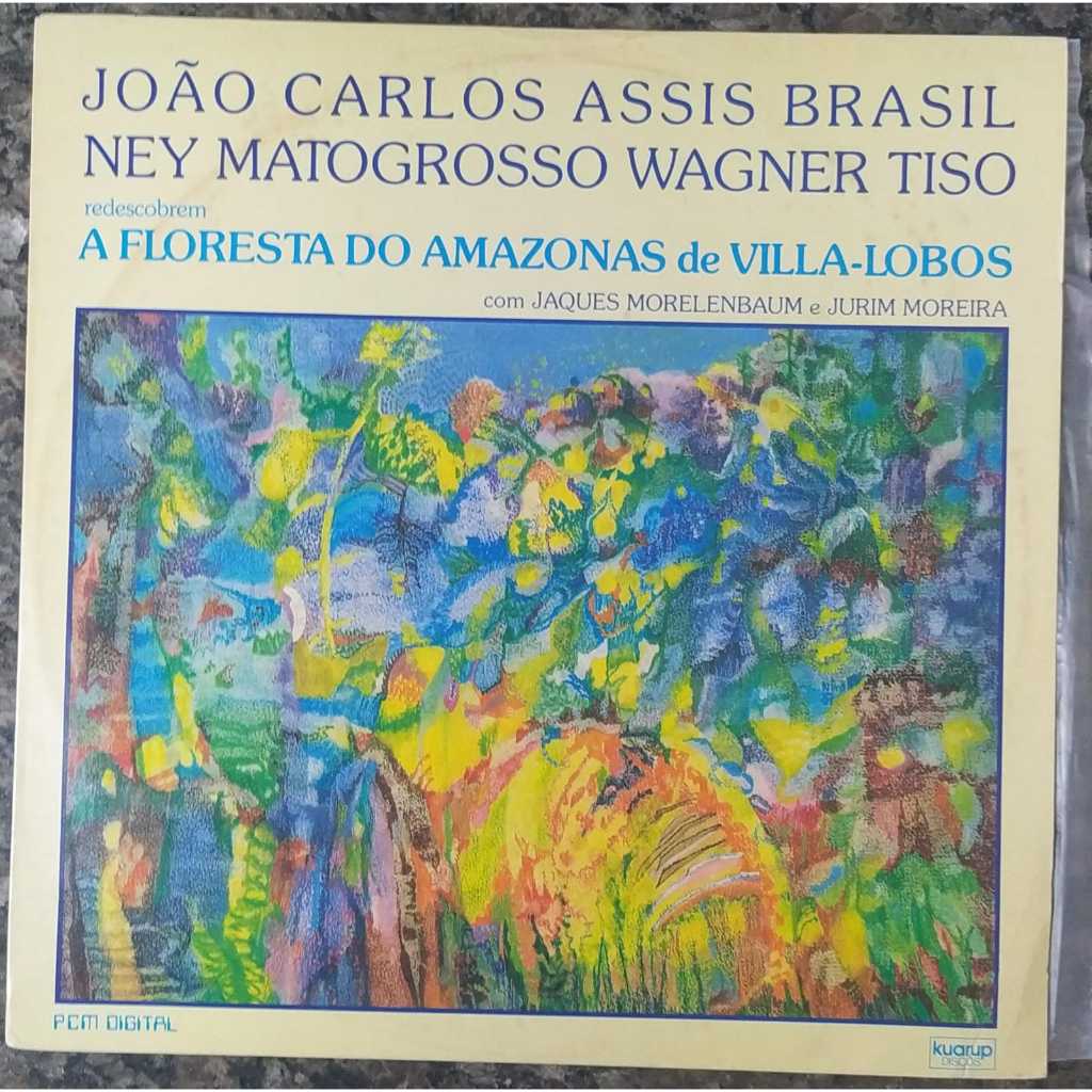 Lp Villa-lobos-floresta Do Amazonas-joão Carlos Assis Brasil | Shopee Brasil