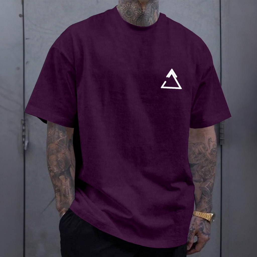 Camiseta Cores Roxo Forte Unissex Veste Masculina Feminina Streetwear ...