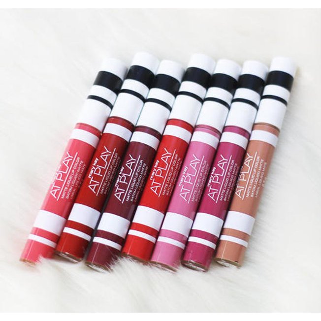 PROMO! Batom Lindo Liquido Matte At Play | Shopee Brasil