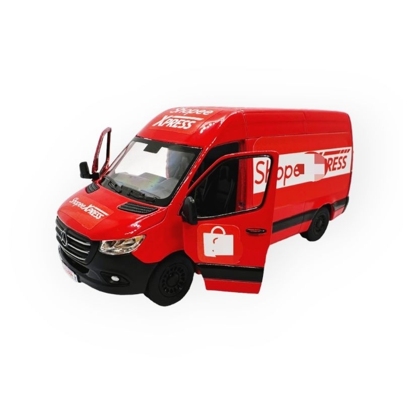 Miniatura Van Shopp Express Entregas Carrinhos Coleção | Shopee Brasil