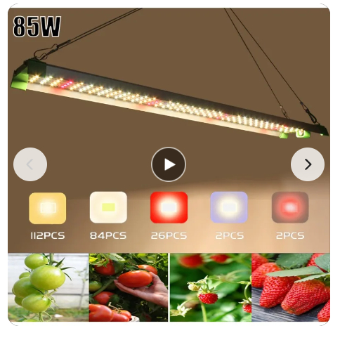Samsung LM281B LED 85W Luz solar Full Spectrum 54x9cm | Shopee Brasil