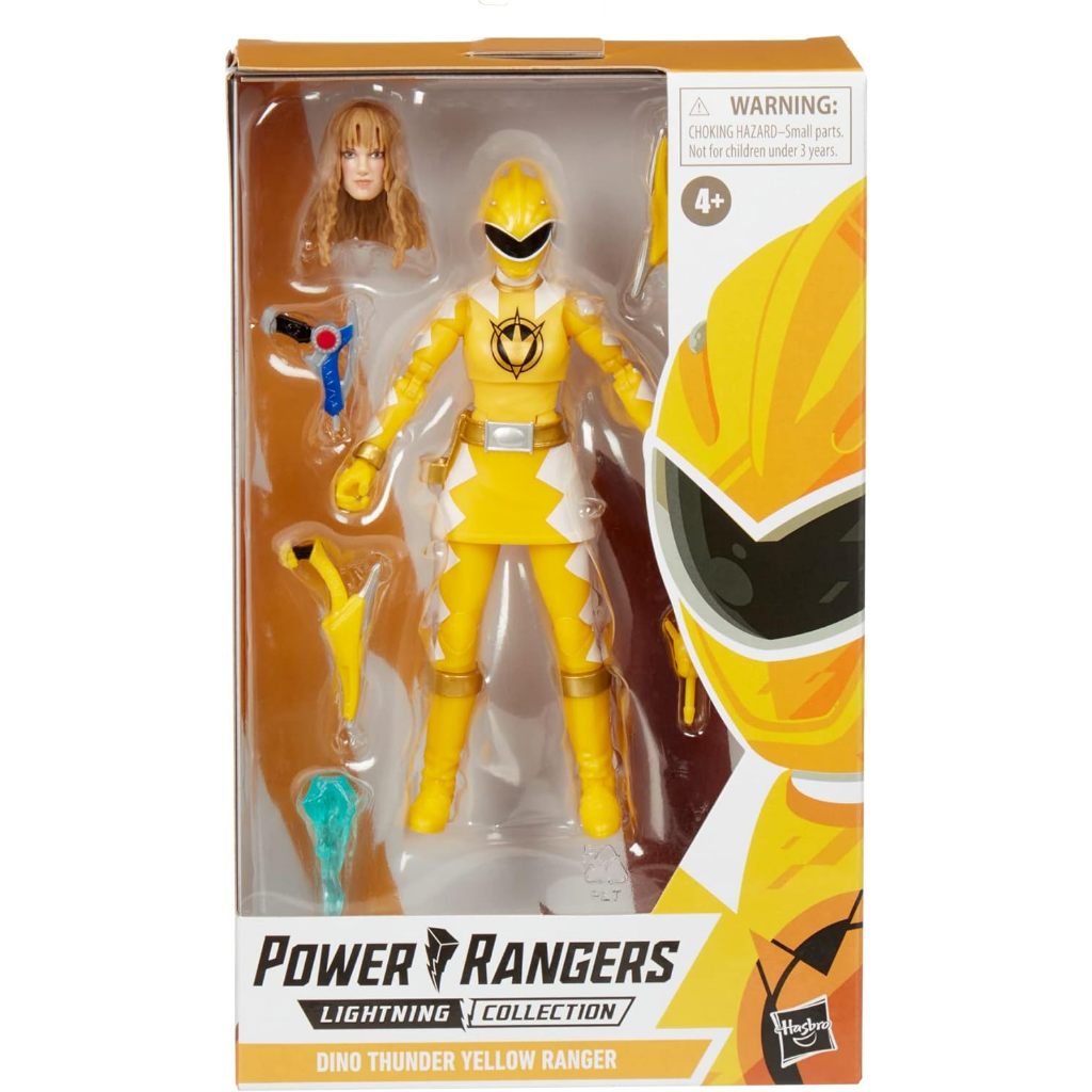 Power Ranger Amarela - Power Rangers Dino Thunder - Dino Trovão ...