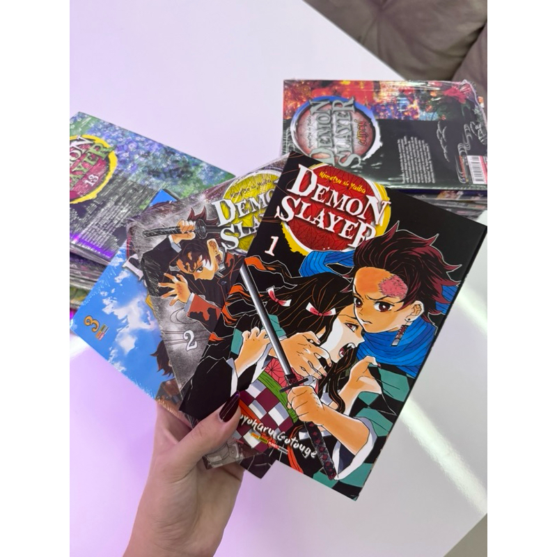 Demon Slayer Manga Coleção Completa 1 ao 23 mais extras | Shopee Brasil