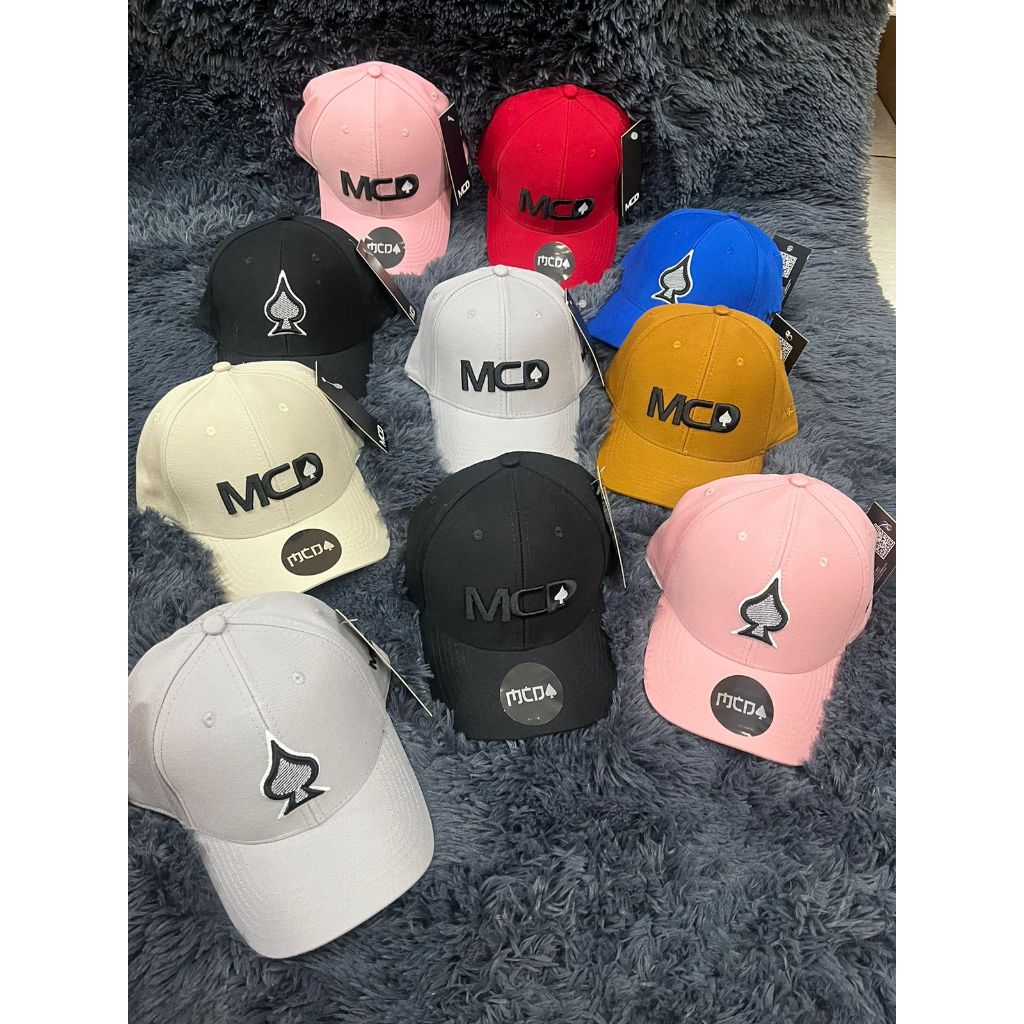 kit 30 bonés MCD 1°linha várias cores da melhor qualidade. | Shopee Brasil