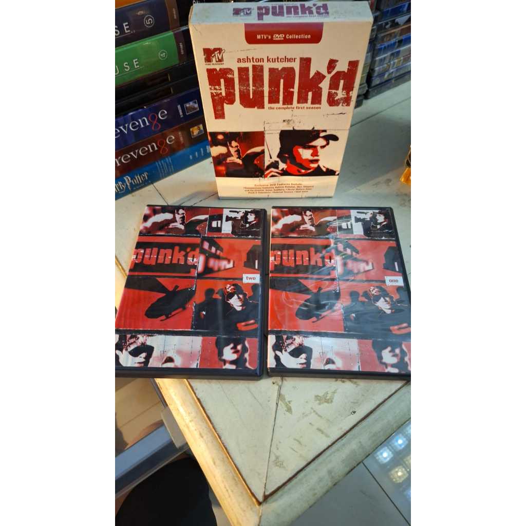 Mtv Punk'd - Ashton Kutcher - 1ª Temporada Completa - 2 Dvd Box- ótimo ...