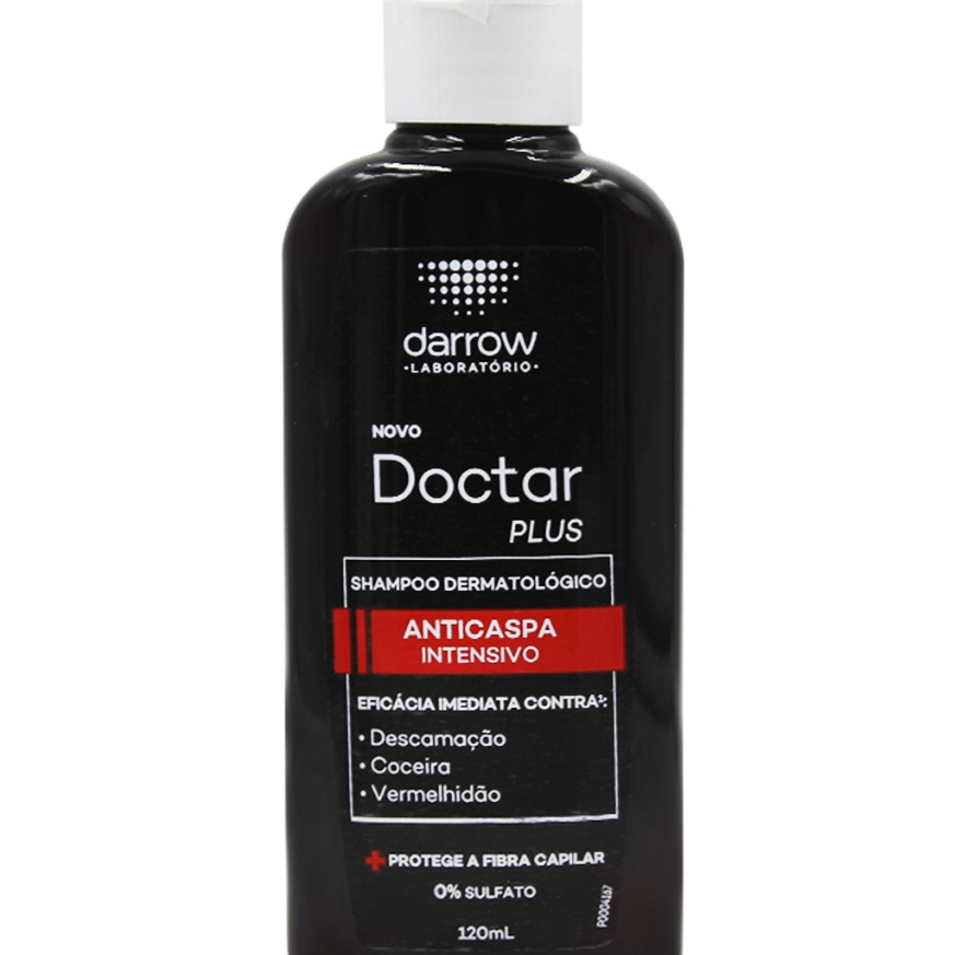 Shampoo Dermatológico Darrow Doctar Plus Anticaspa Intensivo com 120ml ...