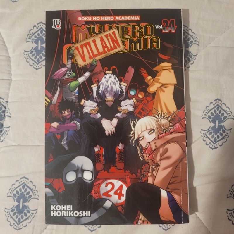 Mangá: Boku no hero / My hero academia (JBC) - My villan academia ...