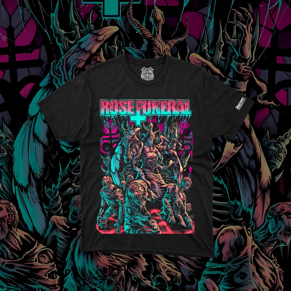 Camiseta Banda Rose Funeral | Shopee Brasil