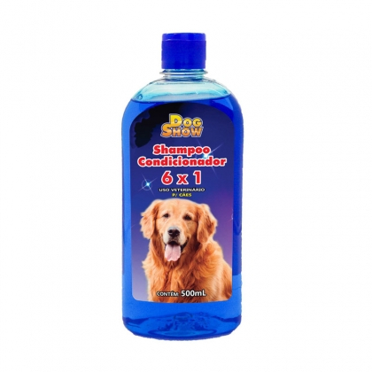 DOG SHOW SHAMPOO CONDICIONADOR 6 em 1 (VET FARMOS) | Shopee Brasil