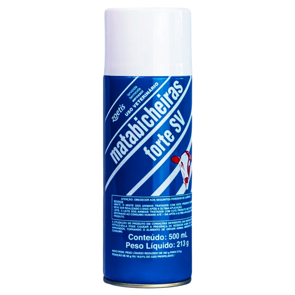 Mata Bicheira Forte Sv Spray Aerossol Roxo Zoetis 500ml | Shopee Brasil