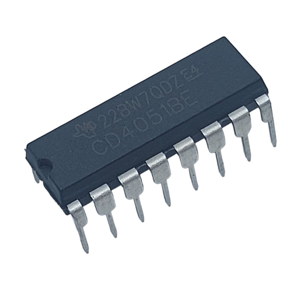 Circuito Integrado Ci Cd4051be Cd4051 dip Cmos | Shopee Brasil
