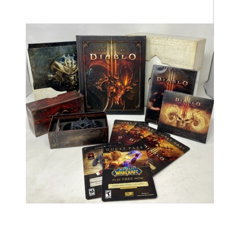 Diablo 3 Collector's Edition Edição Colecionador Blizzard Leia | Shopee ...