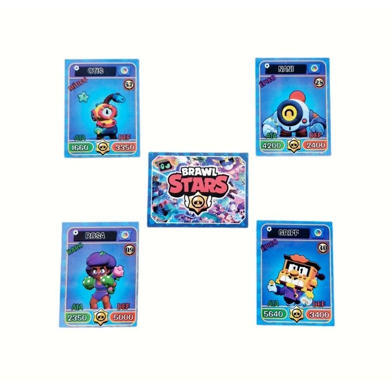 Kit 200 Cards Game Brawl Stars | Shopee Brasil