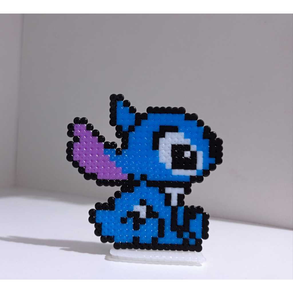 Stitch ou Angel em Pixel art - Totem | Ímã | Chaveiro | Shopee Brasil
