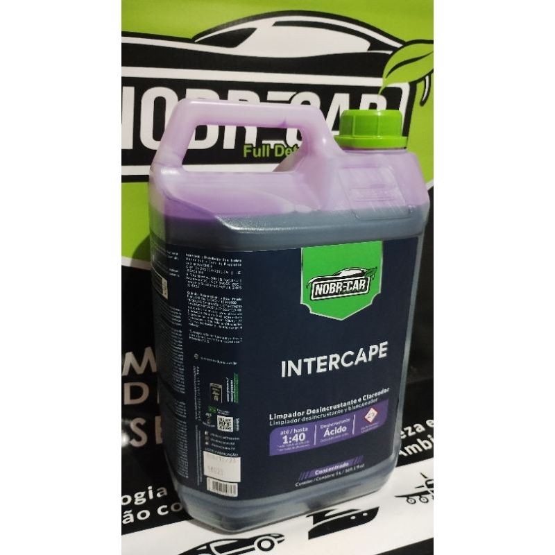 intercap solupam 1/40 nobre car super concentrado limpa baú limpa ...