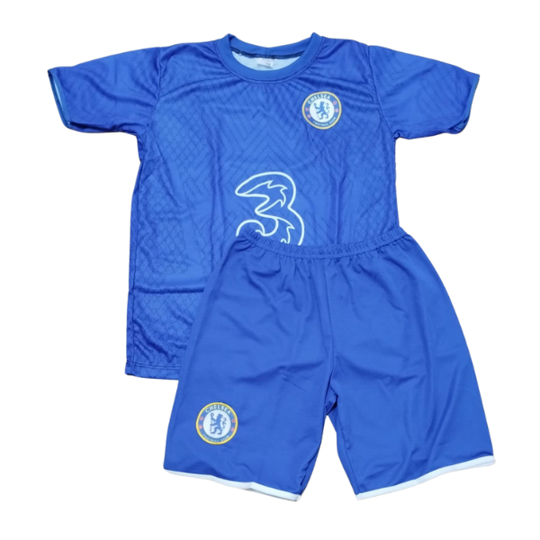 Kit Infantil Chelsea Futebol The Blues Chelsea FC - Cor Azul | Shopee ...