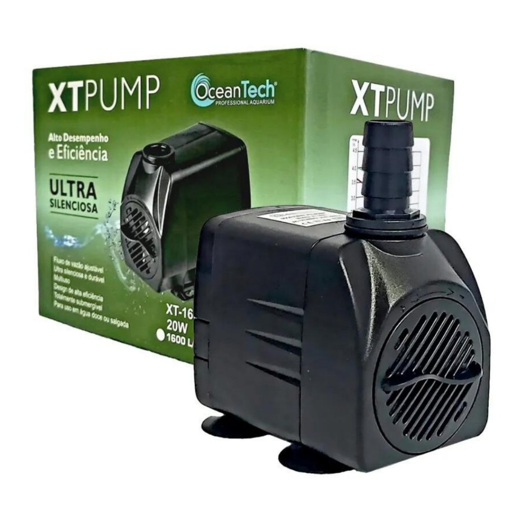 Bomba Submersa Ocean Tech Xt 3000 l/h P/ Aquário E Fonte 220v | Shopee Brasil
