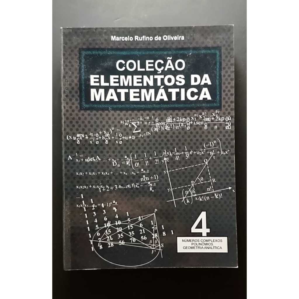 Coleção Elementos Da Matemática Marcelo Rufino Shopee Brasil