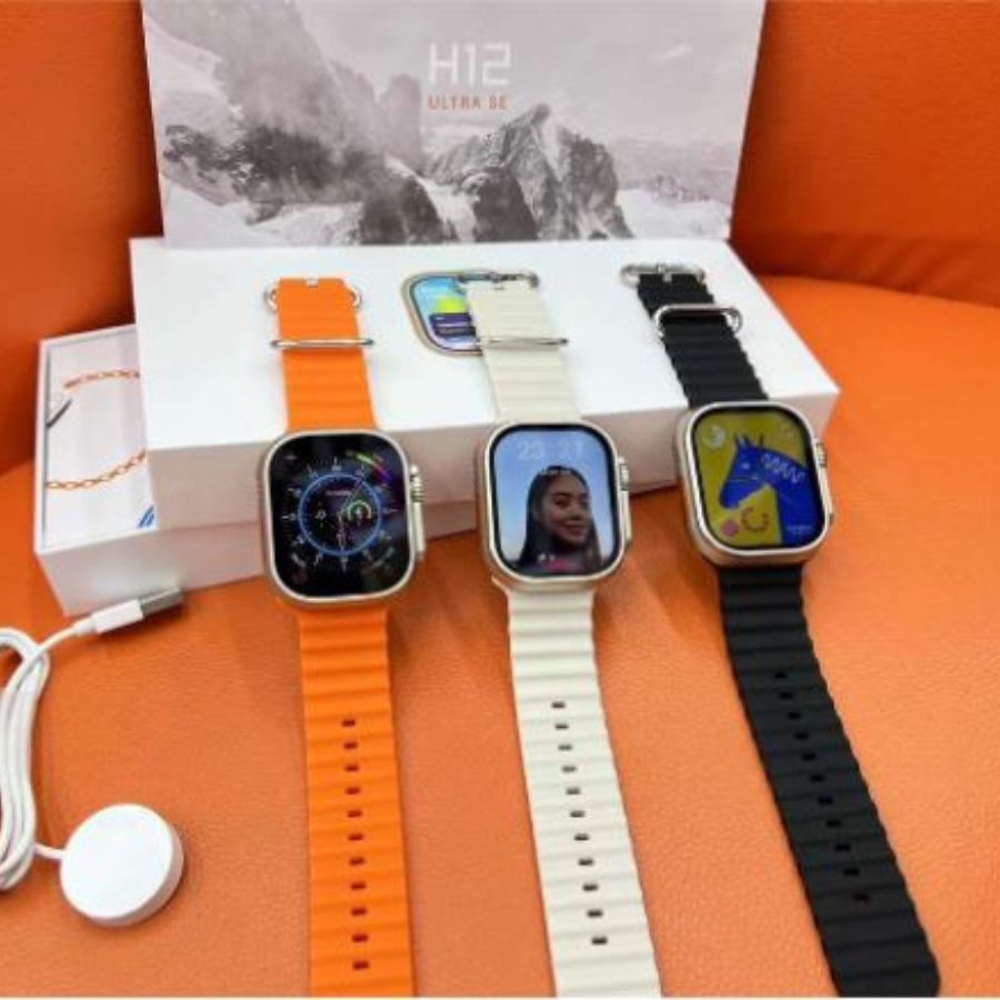 H12 Ultra SE SmartWatch Compass Original H11 Ultra IWO 8 Series 49MM ...