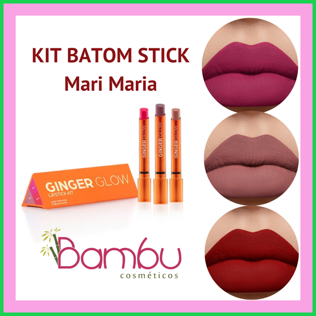 Mari Maria Kit Batom Stick | Shopee Brasil