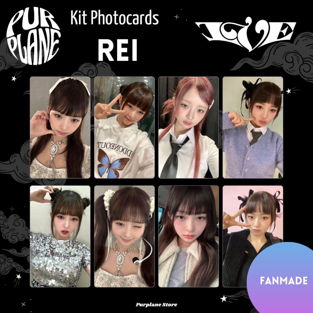 Photocards Rei IVE Selca Kpop Fanmade | Shopee Brasil