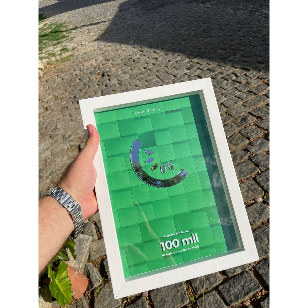 Placa kiwify Emerald | Shopee Brasil