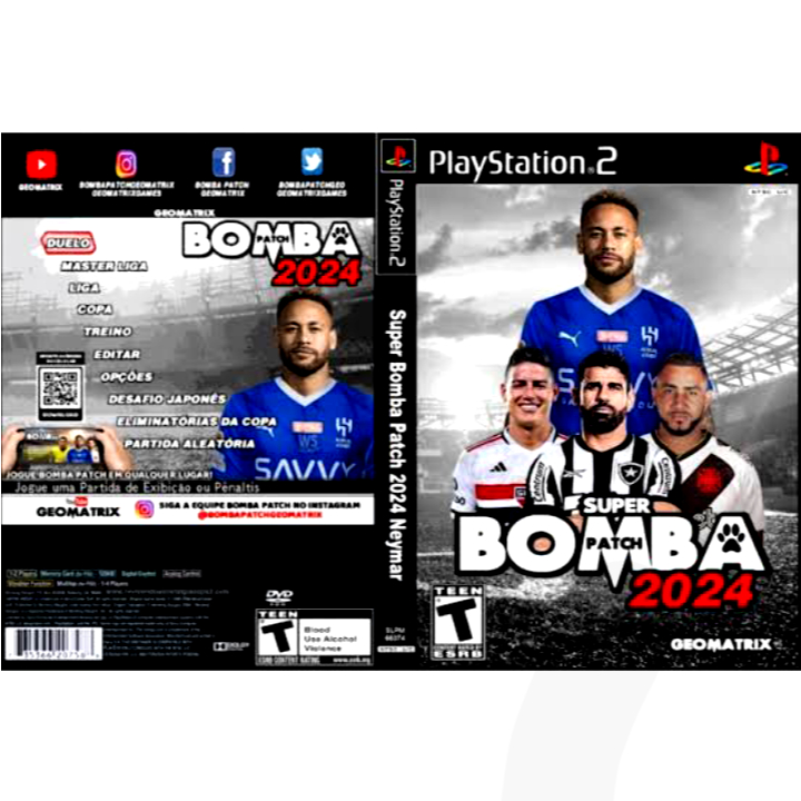 Bomba Patch 24 Playstation 2 | Shopee Brasil