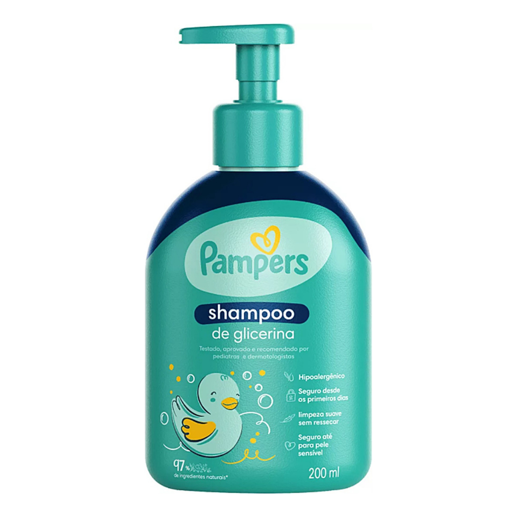 Shampoo Pampers Glicerina 200ml | Shopee Brasil