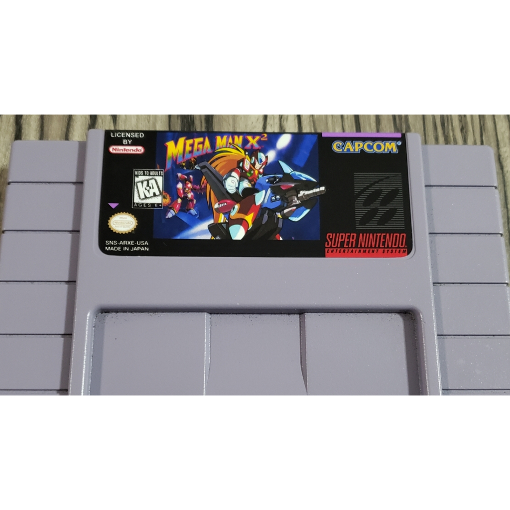 MEGA MAN X3 ZERO RACK ORIGINAL REPRO P/ SUPER NINTENDO! | Shopee Brasil