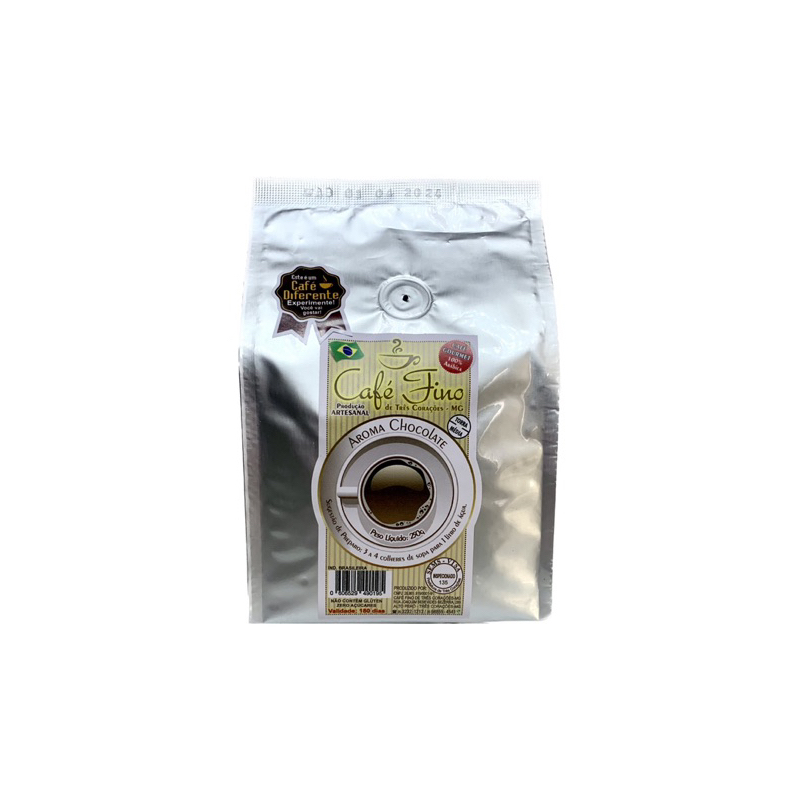 250 gramas de café 100% arábica aroma chocolate ou natural | Shopee Brasil