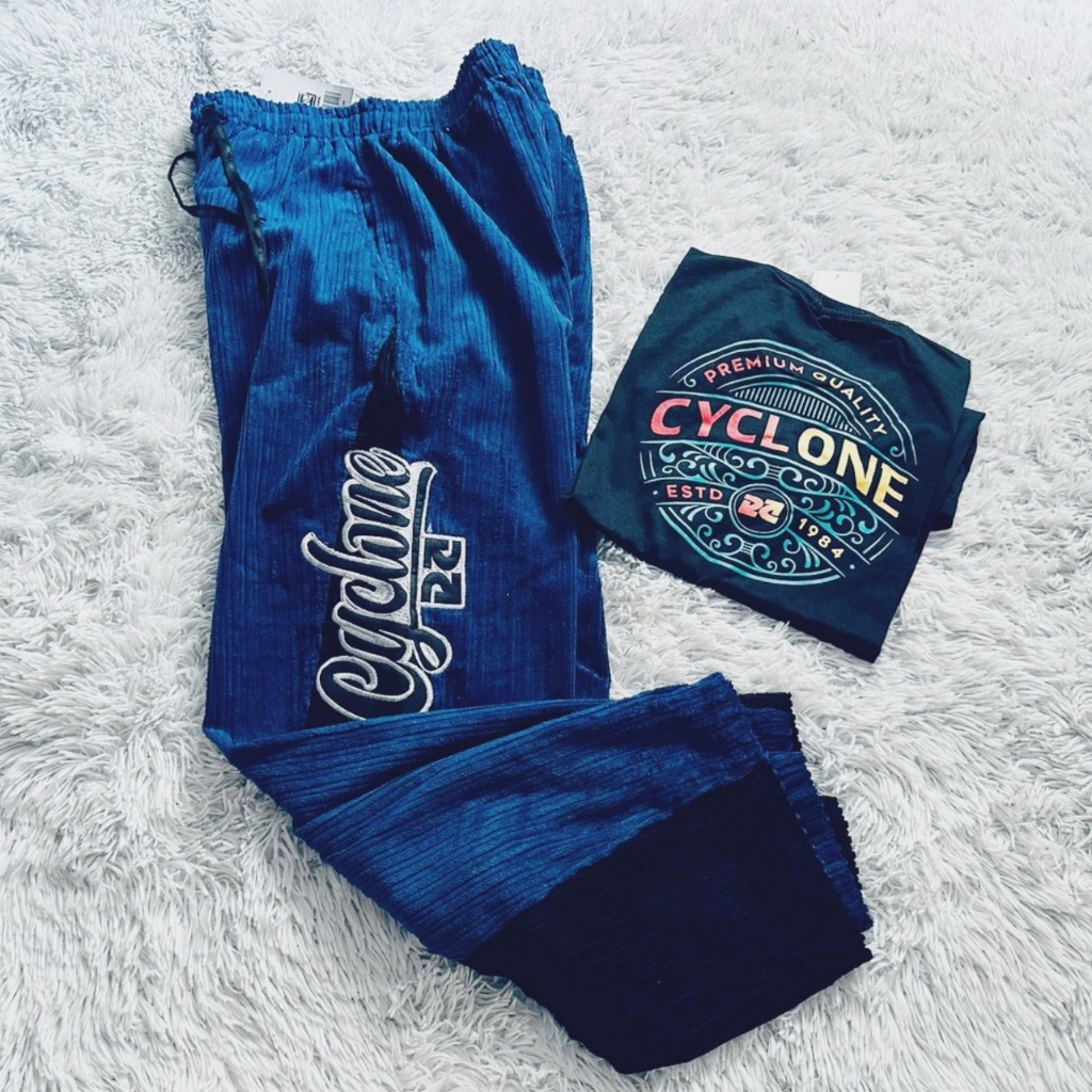 Kit azul da Cyclone | Shopee Brasil