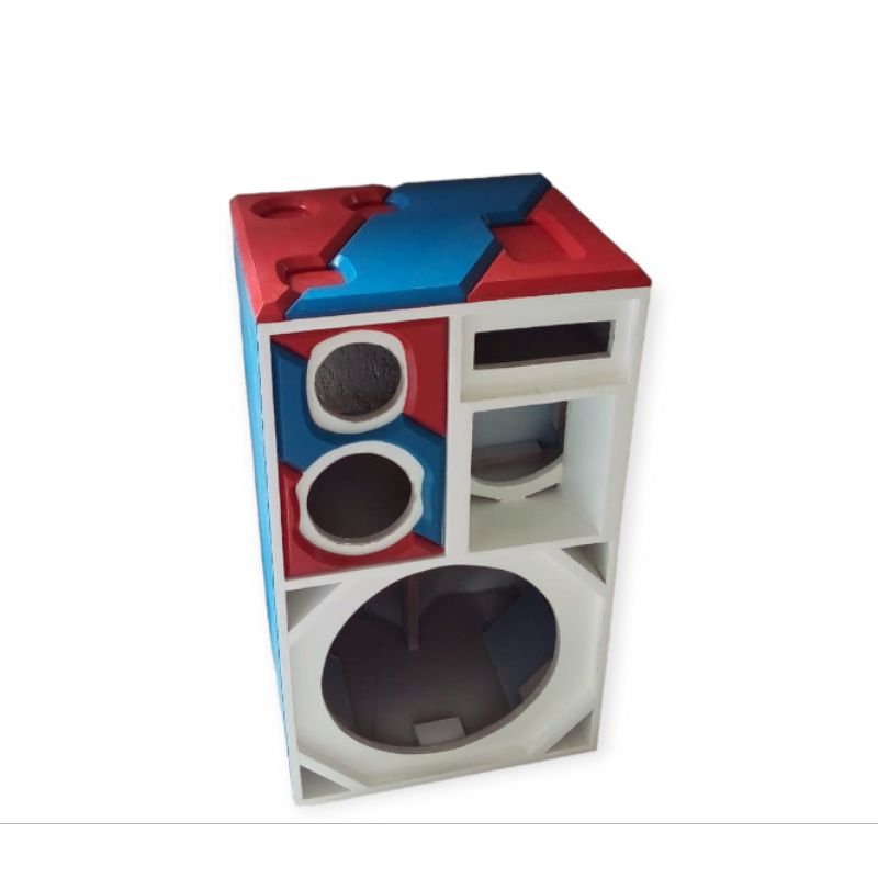 Caixa Bob Residencial Full trape falante de 12" ou 15" Médio de 8" ou ...
