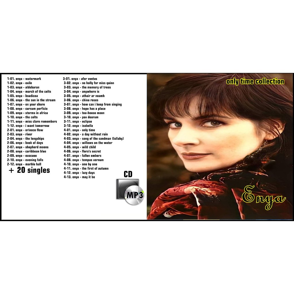 ENYA - Only Time The Collection (NEW AGE) | Shopee Brasil