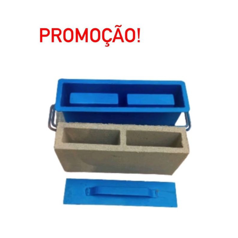 Forma De Bloco De Concreto Estrutural 9x19x39 Feito Chapa Na 16 C Fundo Shopee Brasil