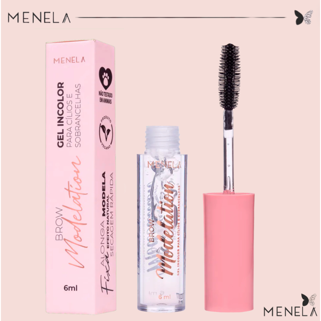 Gel Incolor Efeito Modelador Para Sobrancelhas E Cílios Brow Modelation ...