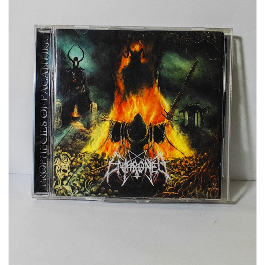 Cd: Enthroned – Prophecies Of Pagan Fire importado cd duplo black metal ...