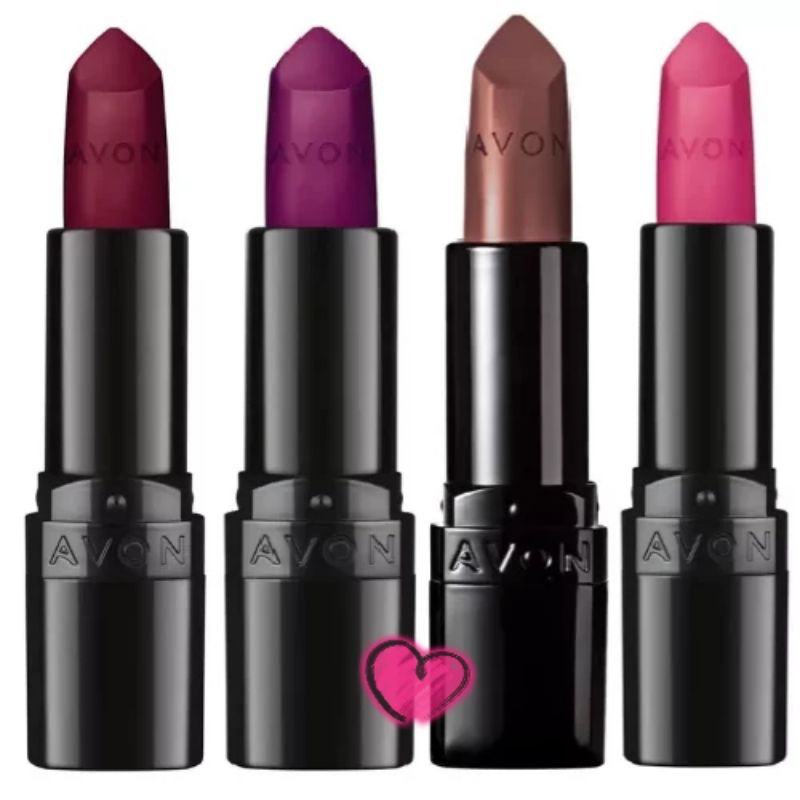 Kit 2 Batons matte Avon ultramatte | Shopee Brasil