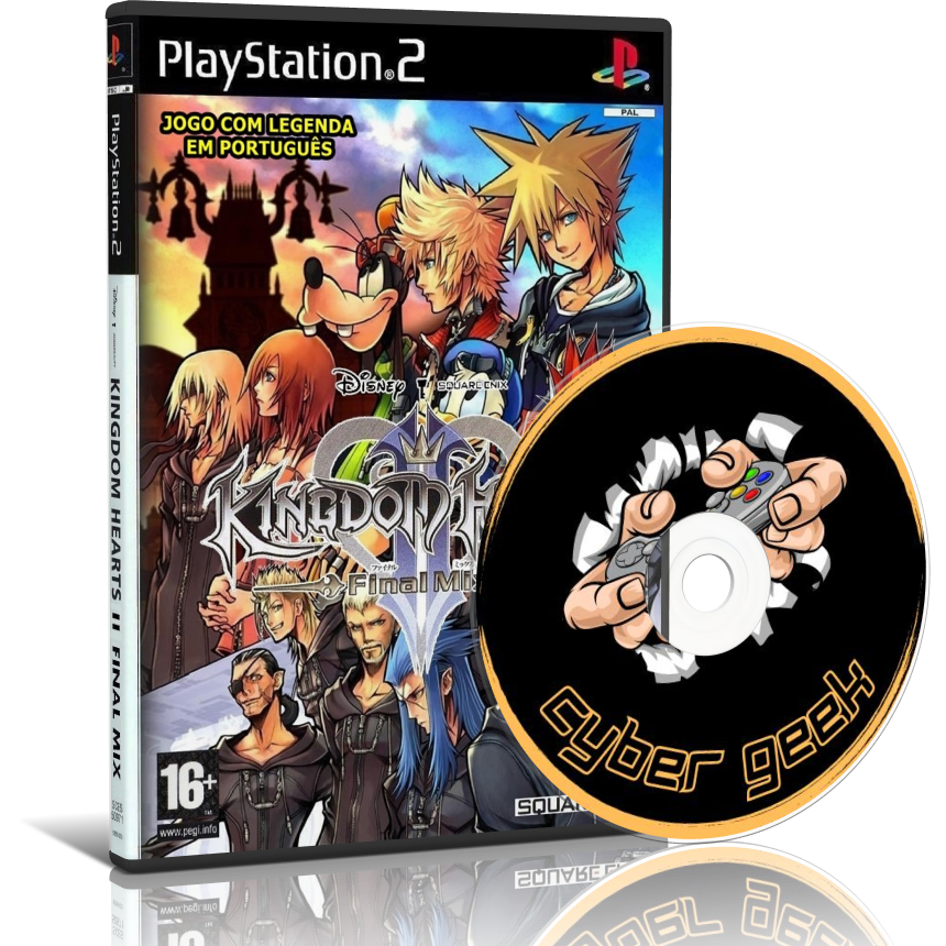 PS2 - KINGDOM HEARTS FINAL MIX (PATCH) | Shopee Brasil