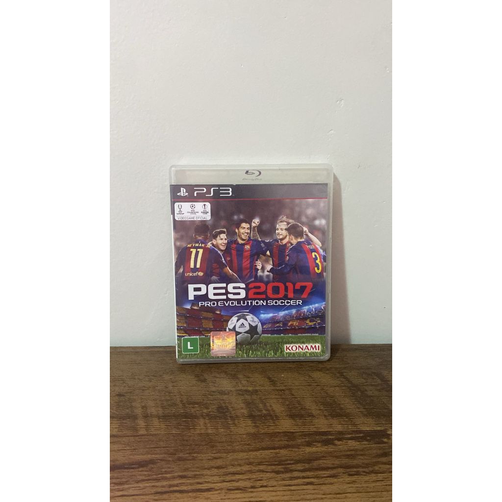 Pes 2017 PS3 - Mídia Física Original | Shopee Brasil